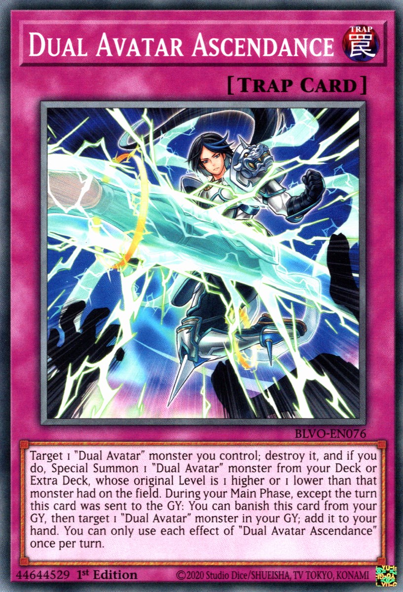 Dual Avatar Ascendance - Blazing Vortex - YuGiOh