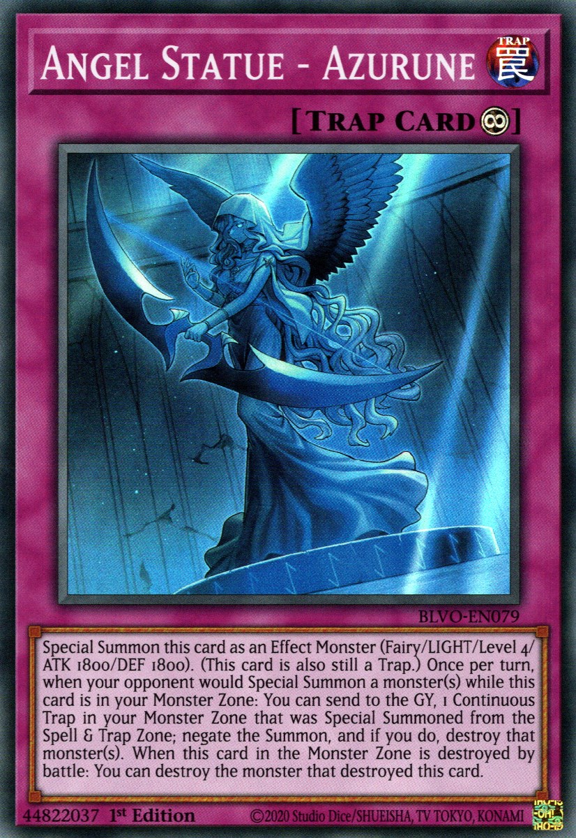 Angel Statue - Azurune - Blazing Vortex - YuGiOh