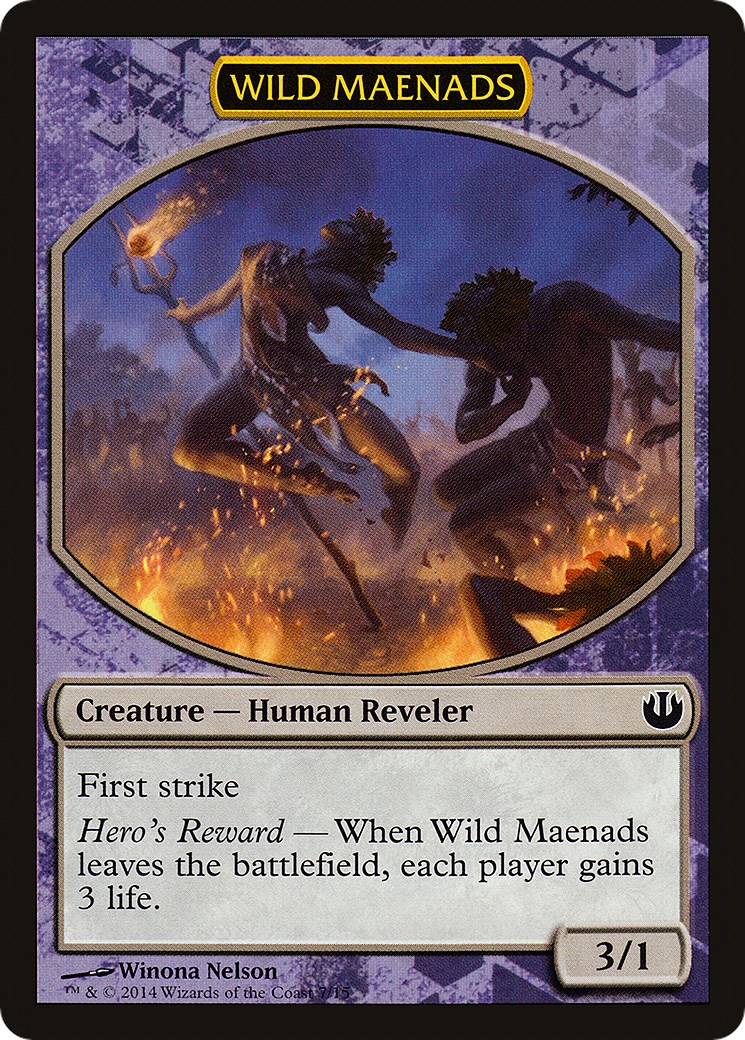 Wild Maenads - Hero's Path Promos - Magic: The Gathering