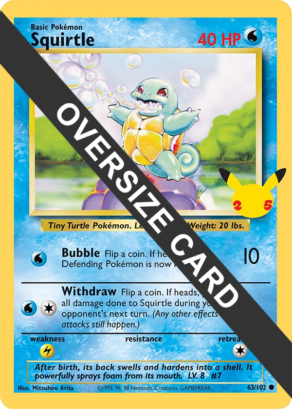 Squirtle Pokemon Card