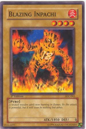 Blazing Inpachi - Invasion of Chaos - YuGiOh