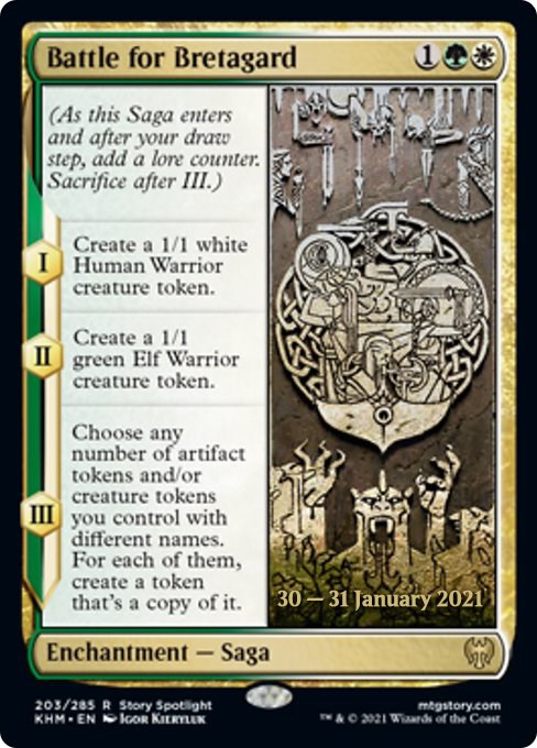 Battle for Bretagard - Prerelease Cards - Magic: The Gathering