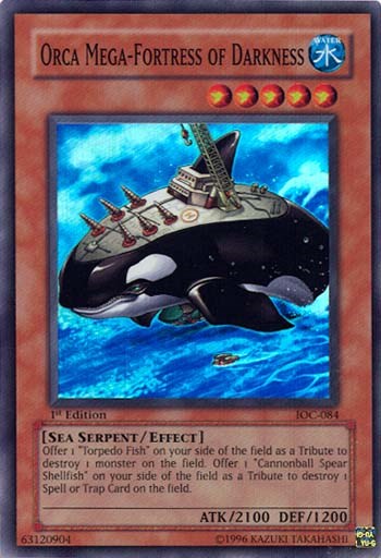 Orca Mega-Fortress of Darkness - Invasion of Chaos - YuGiOh