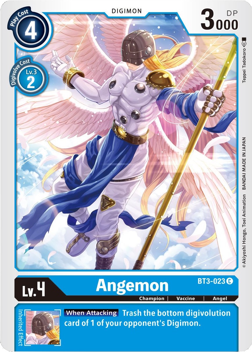 Angemon - BT3-023 - Release Special Booster - Digimon Card Game