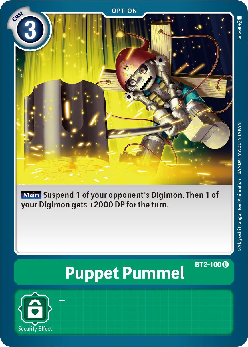 Puppet Pummel - Release Special Booster - Digimon Card Game