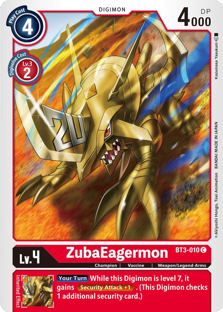 ZubaEagermon - Release Special Booster - Digimon Card Game