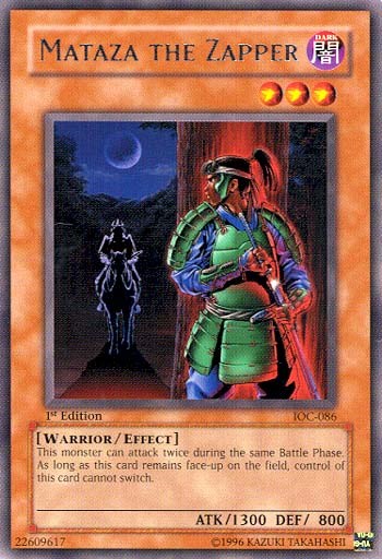 Mataza the Zapper - Invasion of Chaos - YuGiOh