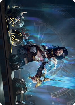 Halvar, God of Battle Art Card (Gold-Stamped Signature) - Art Series ...