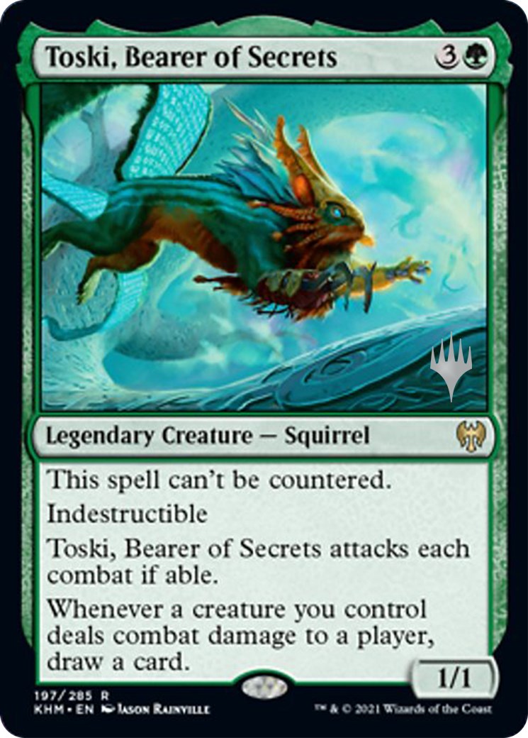 Toski, Bearer of Secrets - Promo Pack: Kaldheim - Magic: The Gathering