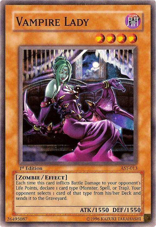 Vampire Lady - Ancient Sanctuary - YuGiOh
