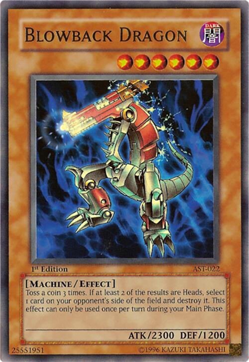 Blowback Dragon - Ancient Sanctuary - YuGiOh
