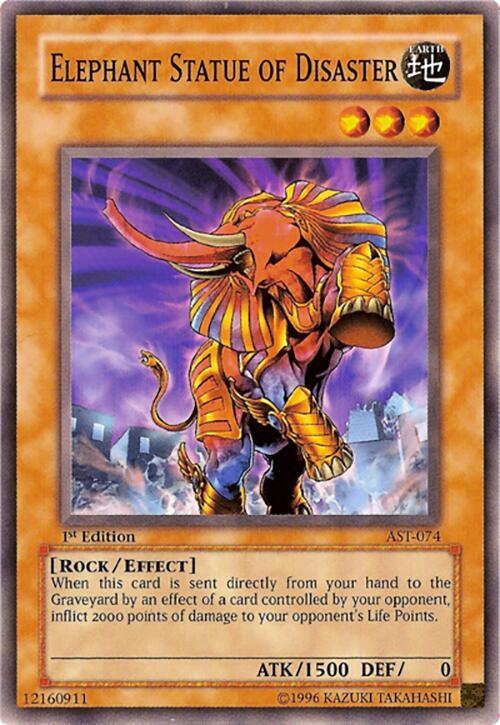 Elephant Statue of Disaster - Ancient Sanctuary - YuGiOh
