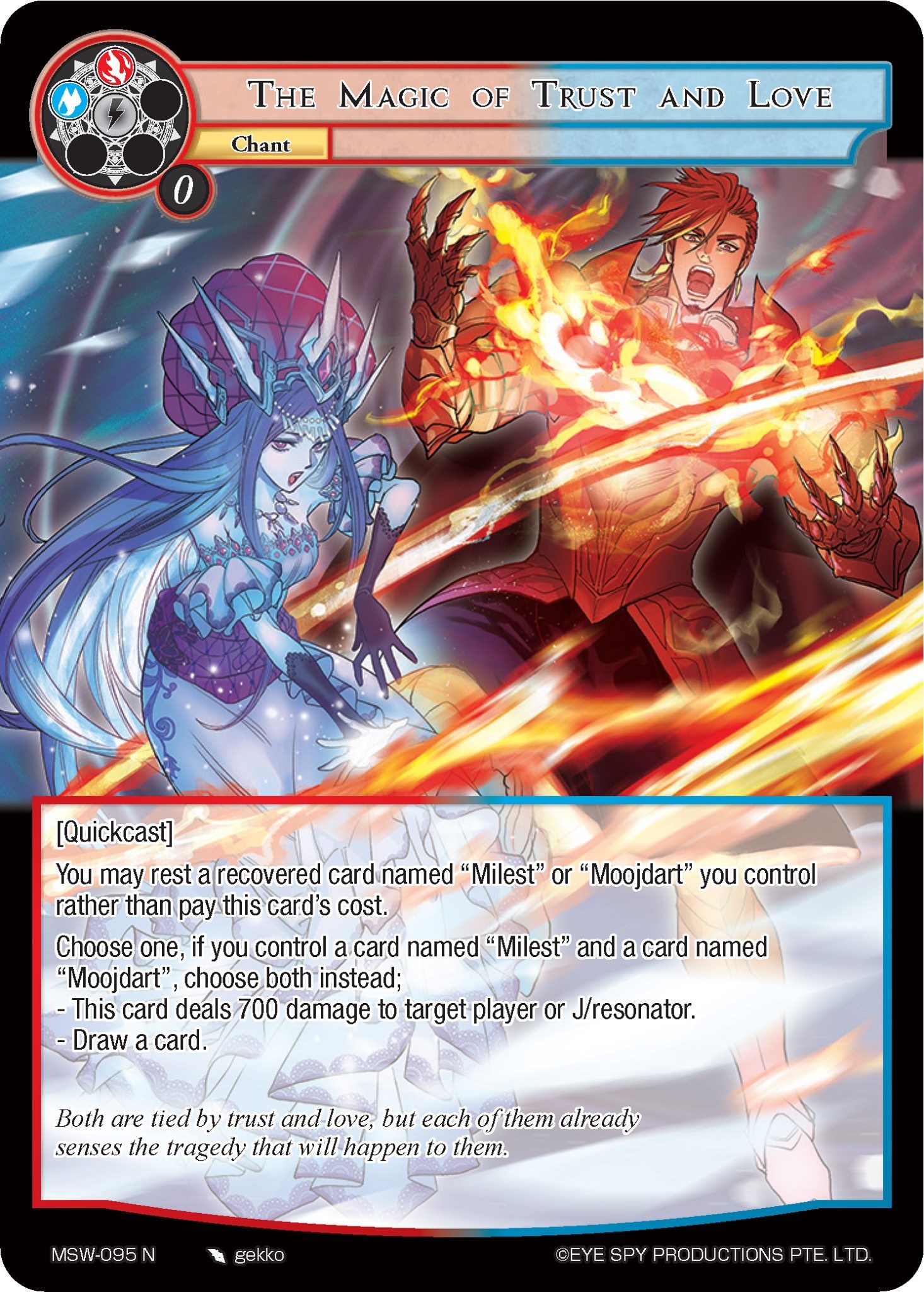 The Magic of Trust and Love - The Magic Stone War - Zero - Force of Will