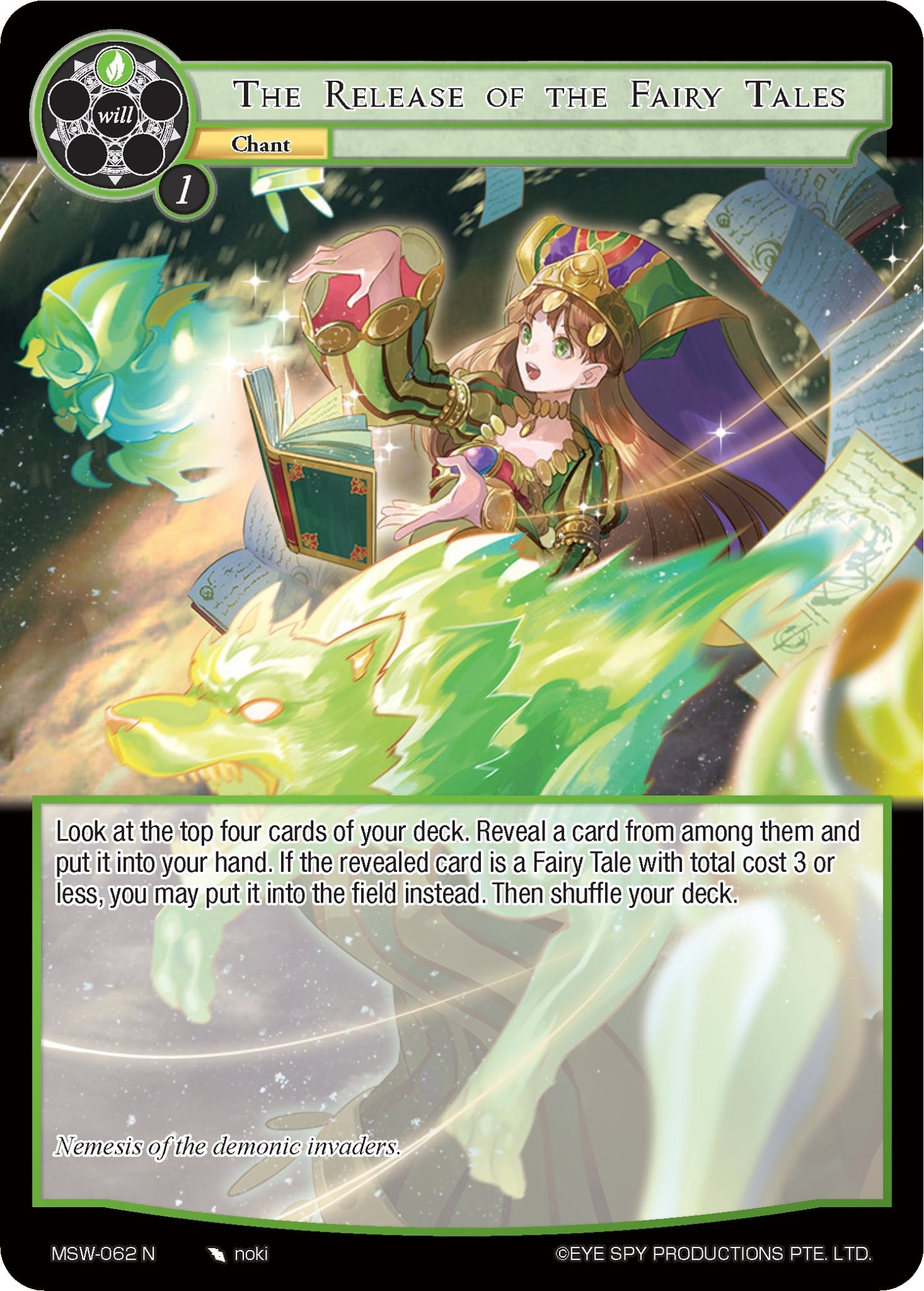The Release of the Fairy Tales - The Magic Stone War - Zero - Force of Will