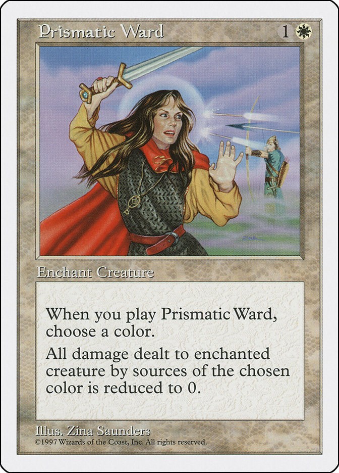 Prismatic Ward - Fifth Edition - Magic: The Gathering