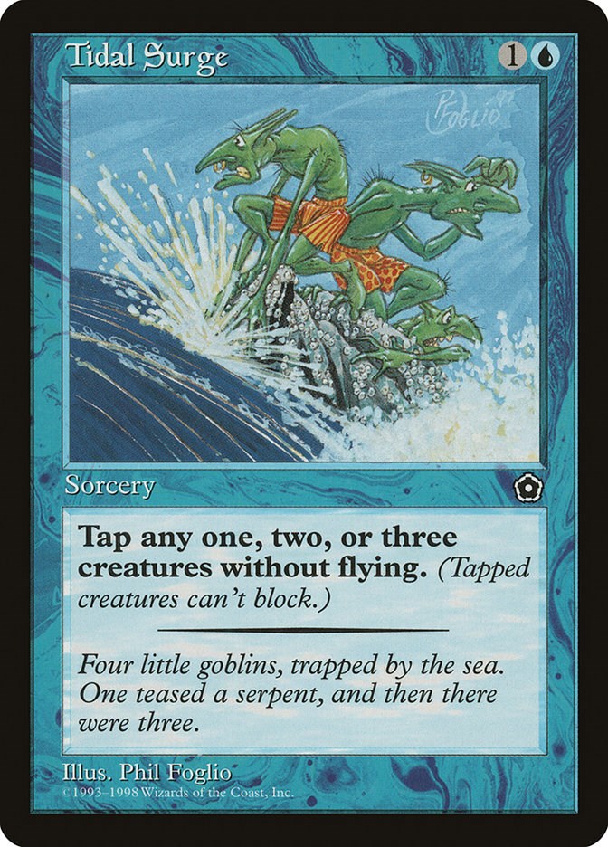 Tidal Surge - Portal Second Age - Magic: The Gathering