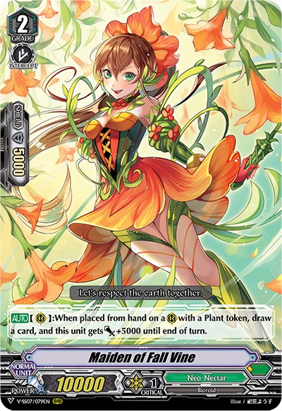 Maiden of Fall Vine - V-SS07: Clan Selection Plus Vol.1 - Cardfight Vanguard