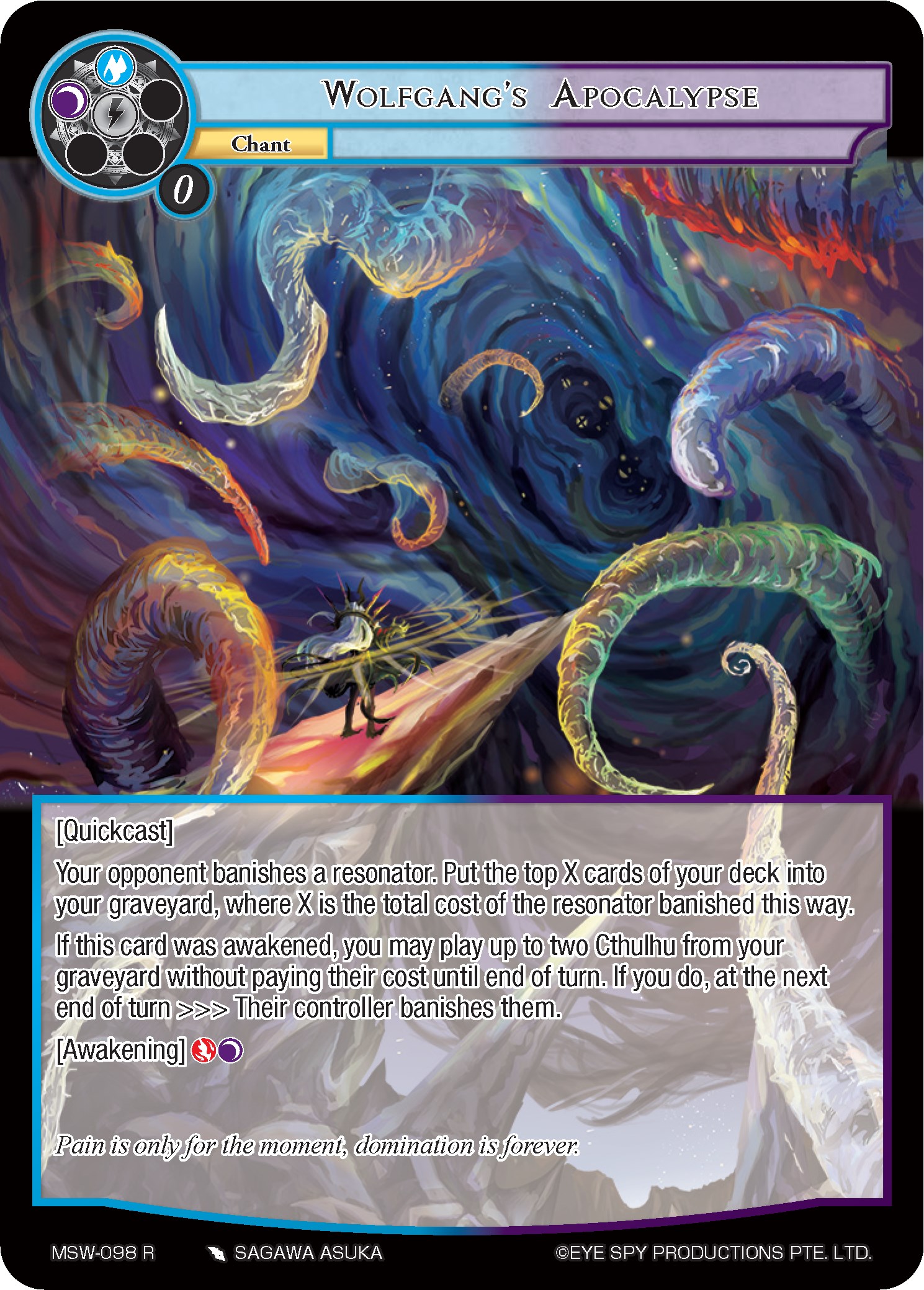 Wolfgang's Apocalypse - The Magic Stone War - Zero - Force of Will