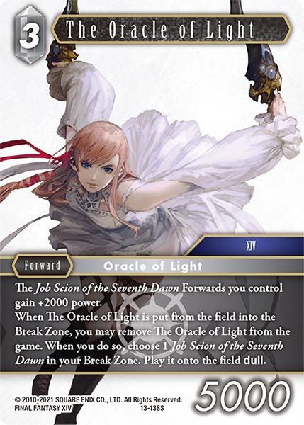 The Oracle of Light - Opus XIII: Crystal Radiance - Final Fantasy TCG