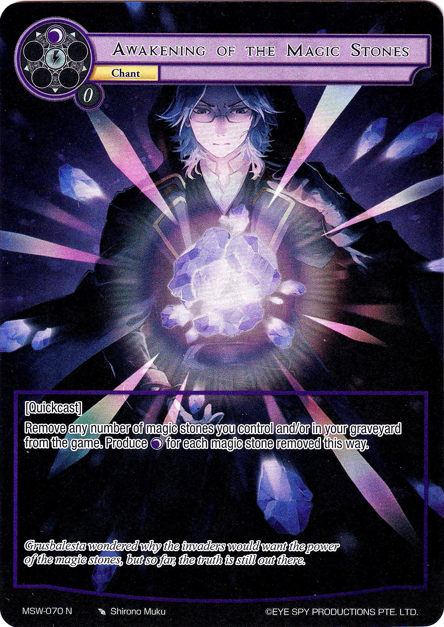 Awakening of the Magic Stones (Full Art) - The Magic Stone War - Zero ...