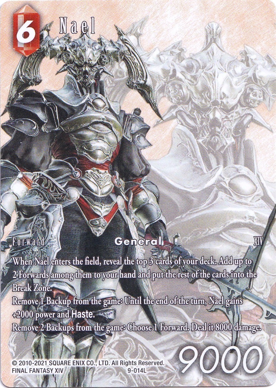Nael - 9-014L (Full Art) - Deck Exclusive Cards - Final Fantasy TCG
