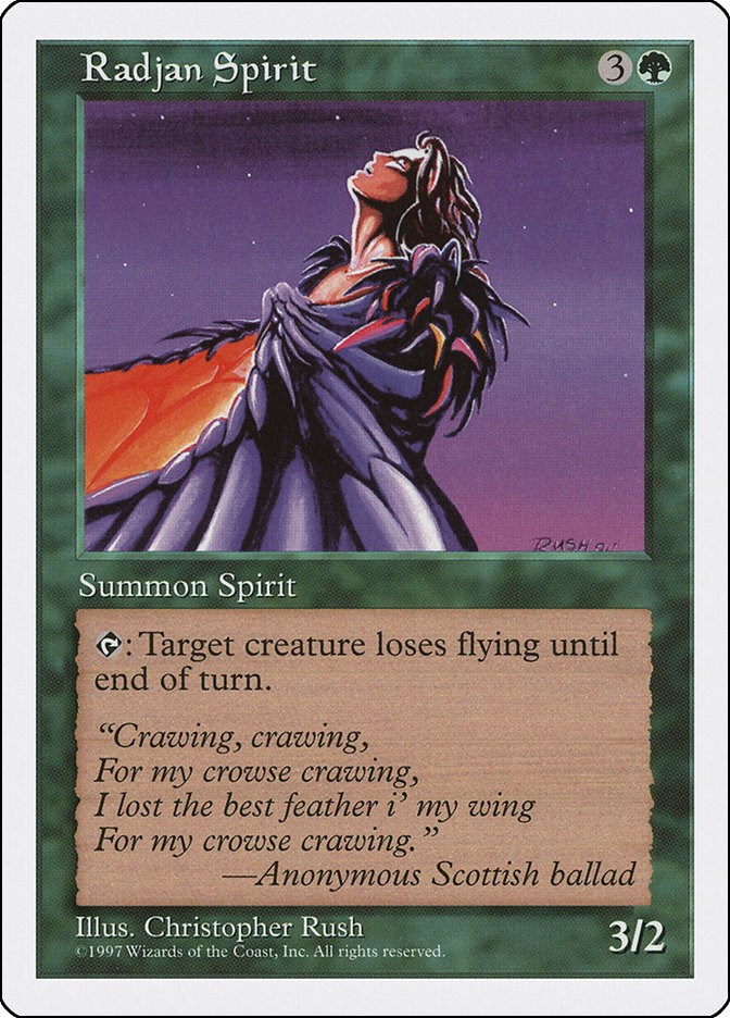 Radjan Spirit - Fifth Edition - Magic: The Gathering