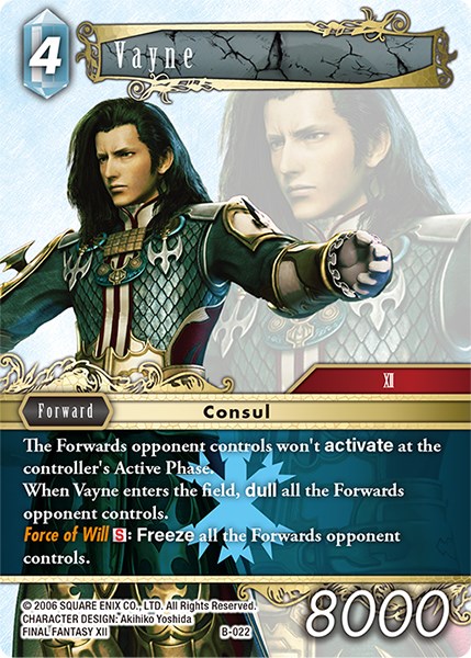 Vayne - Boss Deck: Chaos - Final Fantasy TCG