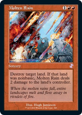 Molten Rain - Time Spiral: Remastered - Magic: The Gathering