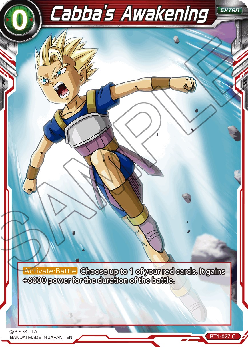 Cabba's Awakening (Reprint) - Battle Evolution Booster - Dragon Ball ...