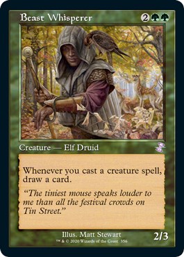 Beast Whisperer - Time Spiral: Remastered - Magic: The Gathering