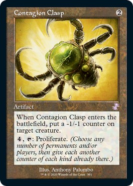 Contagion Clasp - Time Spiral: Remastered - Magic: The Gathering