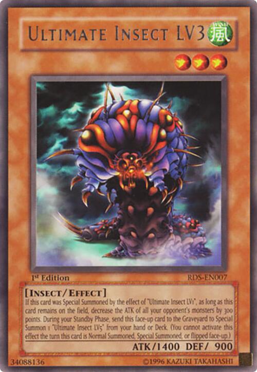 Ultimate Insect LV3 - Rise of Destiny - YuGiOh