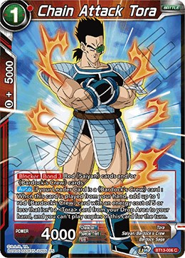 Chain Attack Tora - Supreme Rivalry - Dragon Ball Super CCG