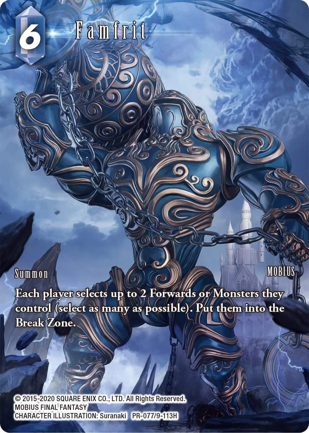 Famfrit - FF: Promo Cards - Final Fantasy TCG