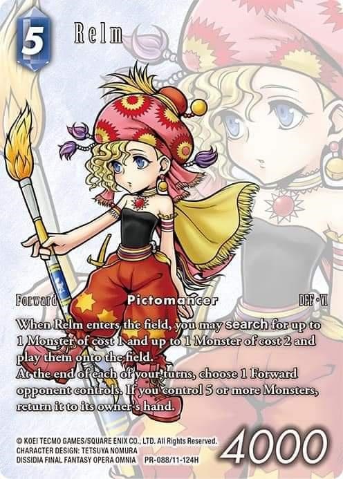 Relm - FF: Promo Cards - Final Fantasy TCG
