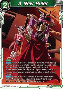 A New Ruler - Supreme Rivalry - Dragon Ball Super CCG