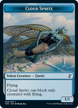 Cloud Sprite Token - Time Spiral: Remastered - Magic: The Gathering