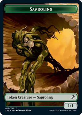 Saproling Token - Time Spiral: Remastered - Magic: The Gathering