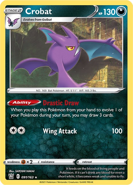 Crobat - 091/163 - Deck Exclusives - Pokemon