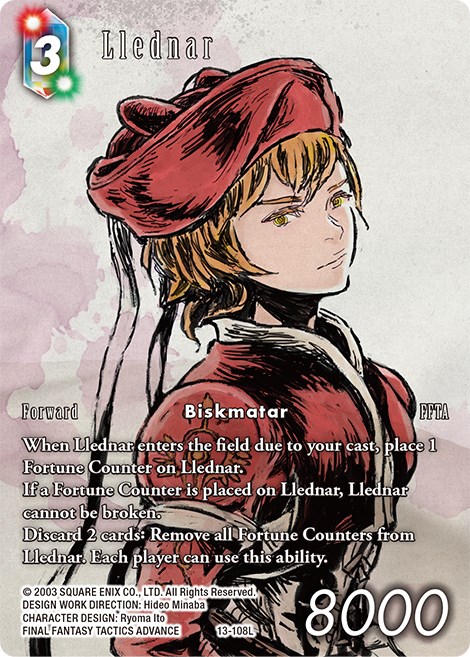 Llednar (Full Art) - Opus XIII: Crystal Radiance - Final Fantasy TCG