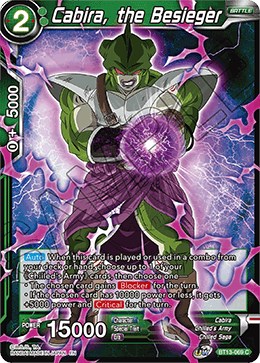 Cabira, the Besieger - Supreme Rivalry - Dragon Ball Super CCG