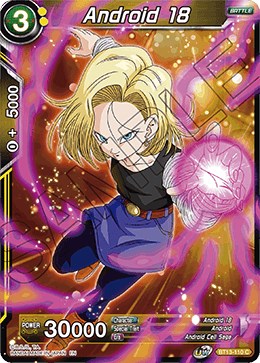 Android 18 - Supreme Rivalry - Dragon Ball Super CCG