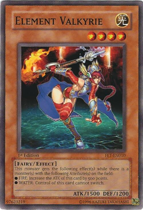 Element Valkyrie - Flaming Eternity - YuGiOh
