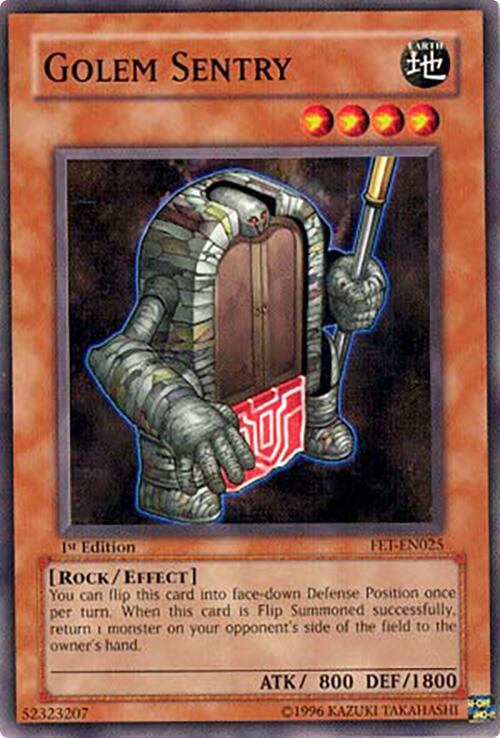 Golem Sentry - Flaming Eternity - YuGiOh