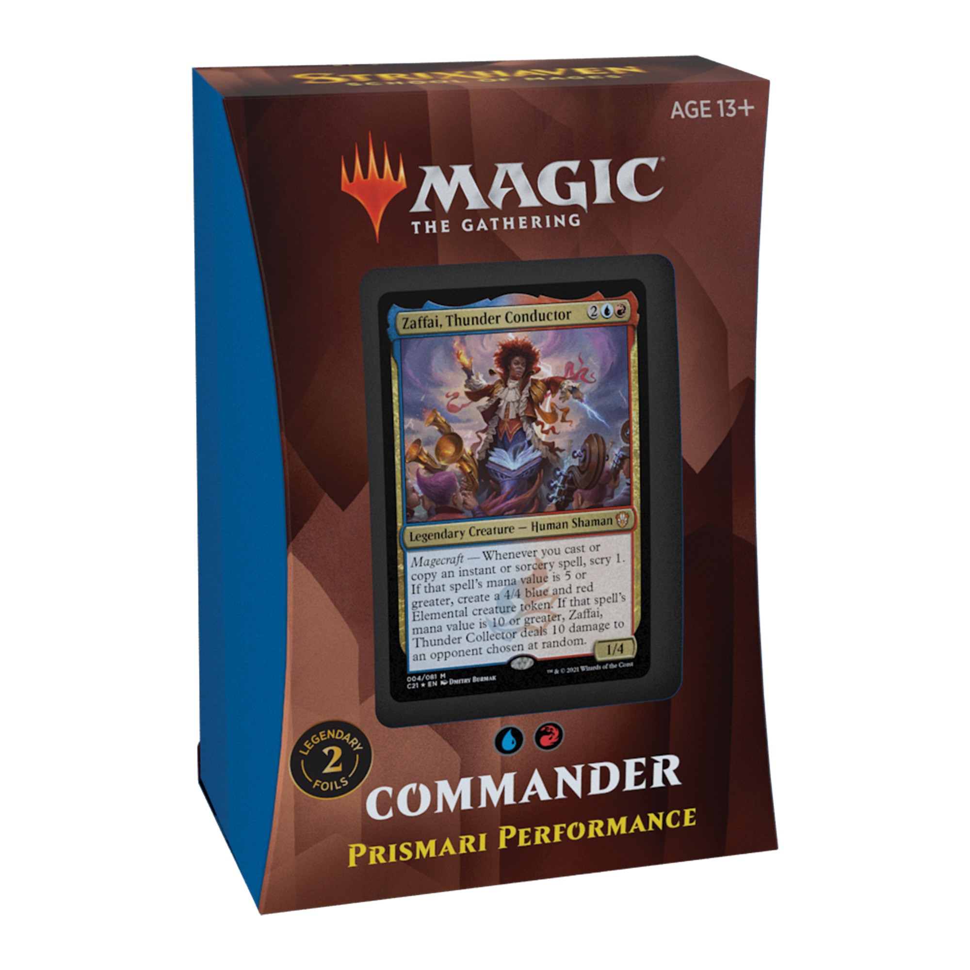 Commander 2021 Deck - Prismari Performance - Commander 2021 - Magic ...