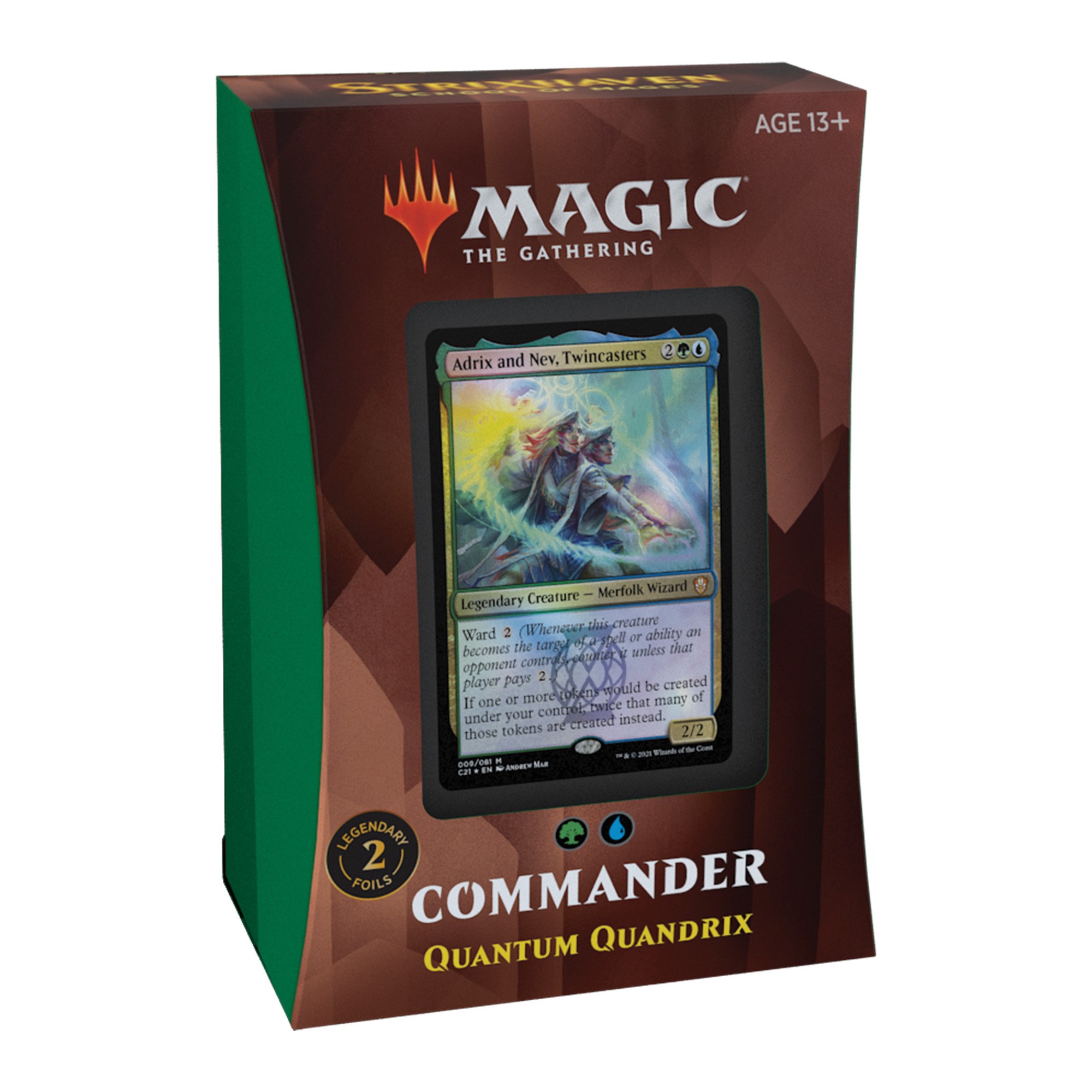 Commander 2021 Deck - Quantum Quandrix - Commander 2021 - Magic: The ...