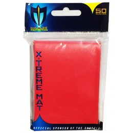 Red Max X-TREME Double Matte Card Sleeves - Standard (50-Pack) - Max ...