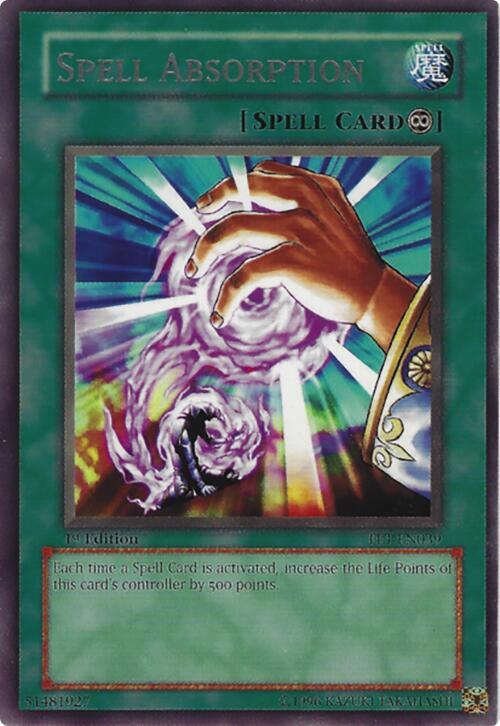 Spell Absorption - Flaming Eternity - YuGiOh
