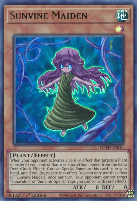 Sunvine Maiden - Ghosts From the Past - YuGiOh