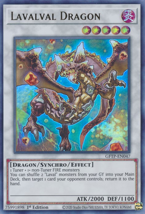 Lavalval Dragon - Ghosts From the Past - YuGiOh